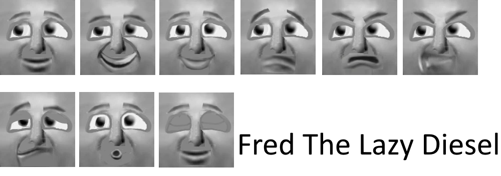 Trainz SI3D styled Fred custom facepack | Fandom