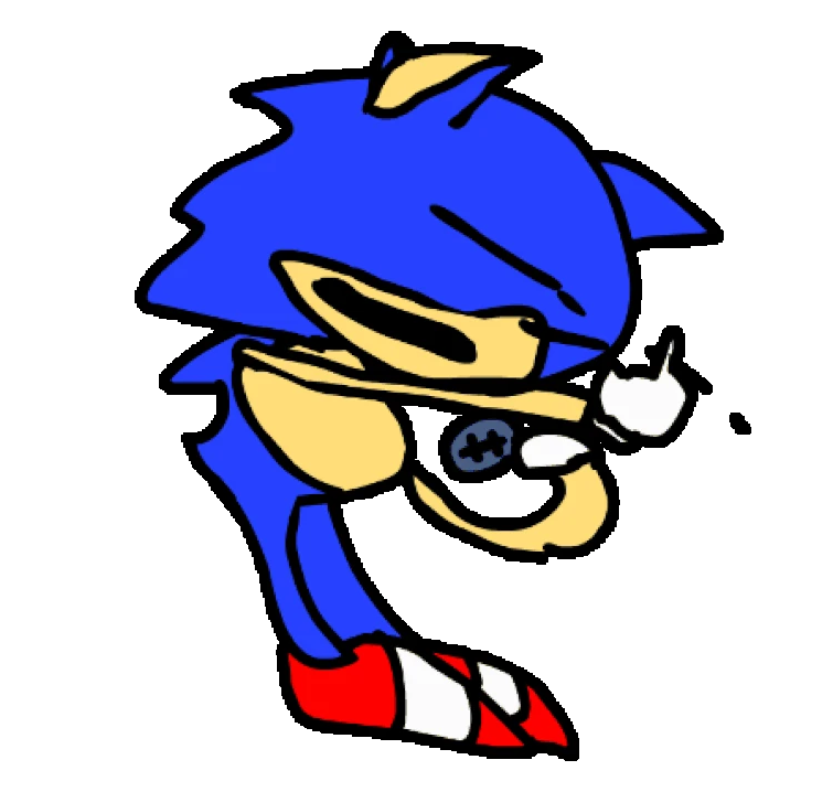 why is sunky sticking his middle finger? | Fandom