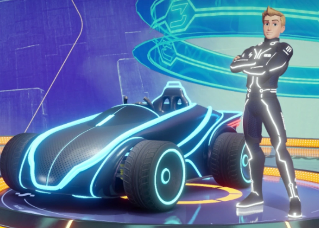 Sam Flynn and his race car | Fandom