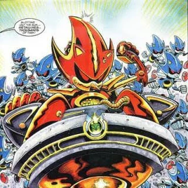 Emperor Metallix from Sonic the Comics (Fleetway) is.? | Fandom