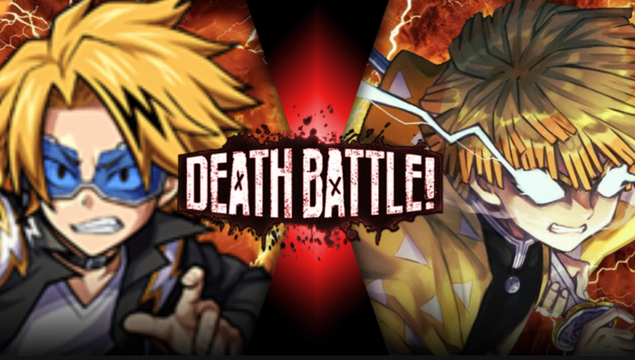 Denki Kaminari VS. Zenitsu Agatsuma (My Hero Academia VS. Demon Slayer ...