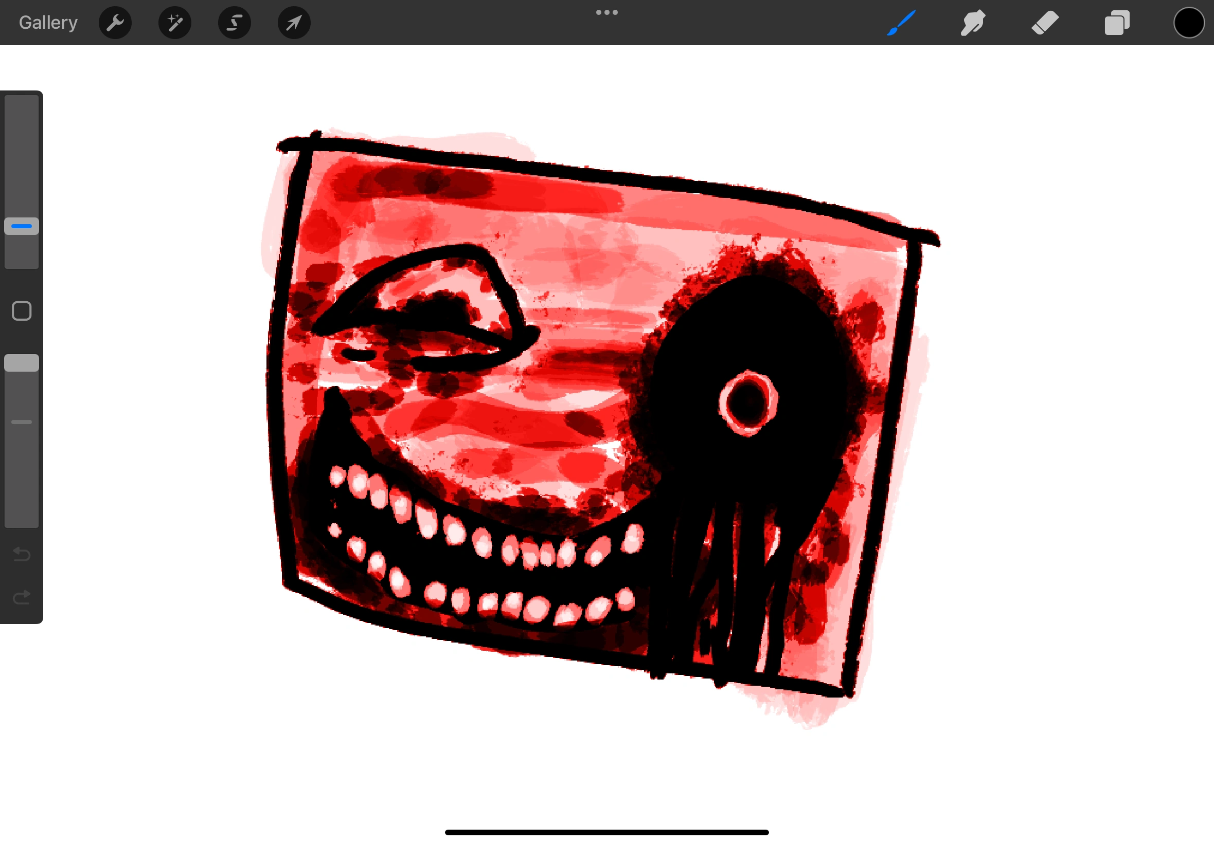 guys i was just trying to draw wagyu,, what happened to my drawing ...