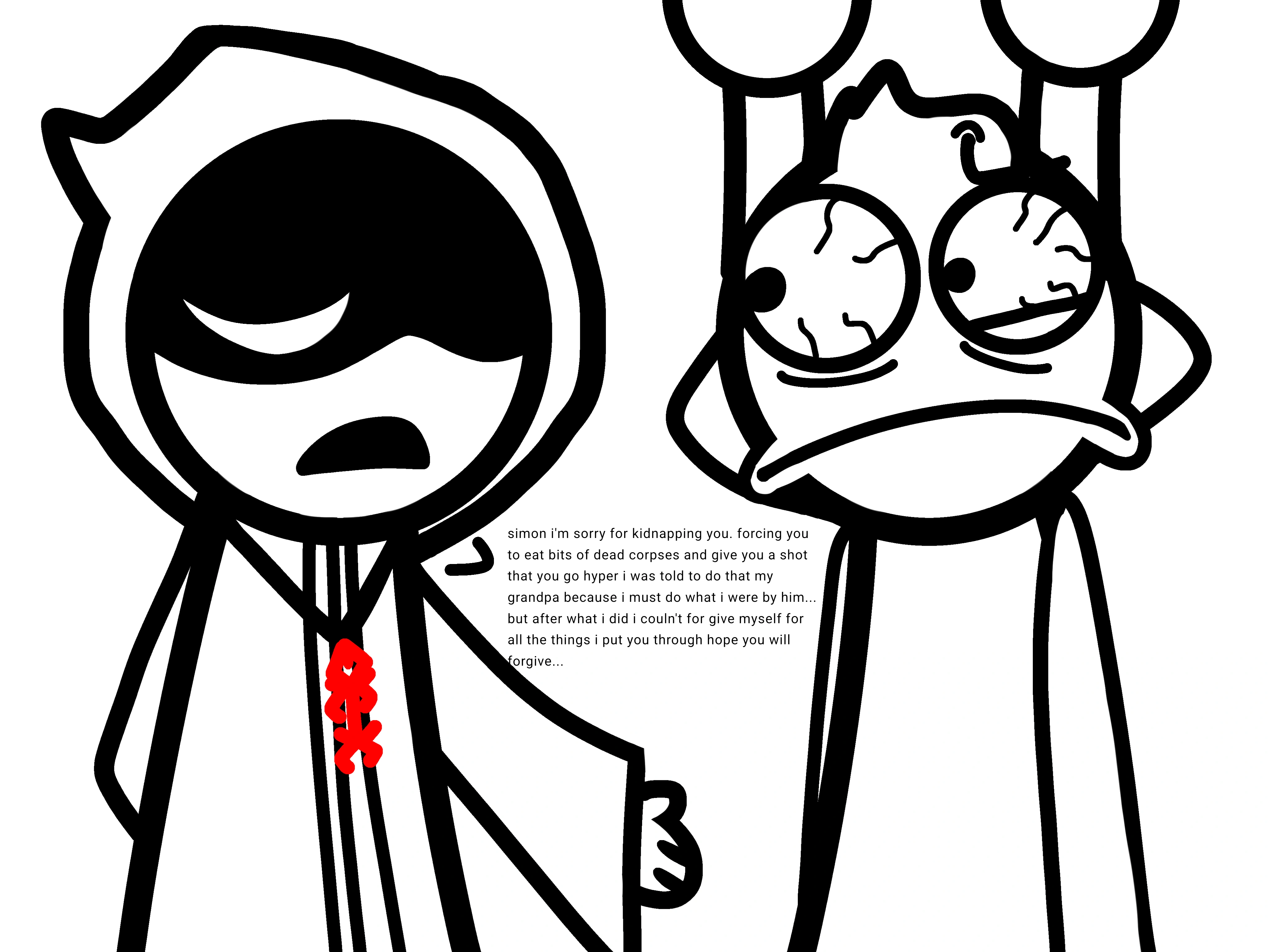 Jevin's apology to simon | Fandom