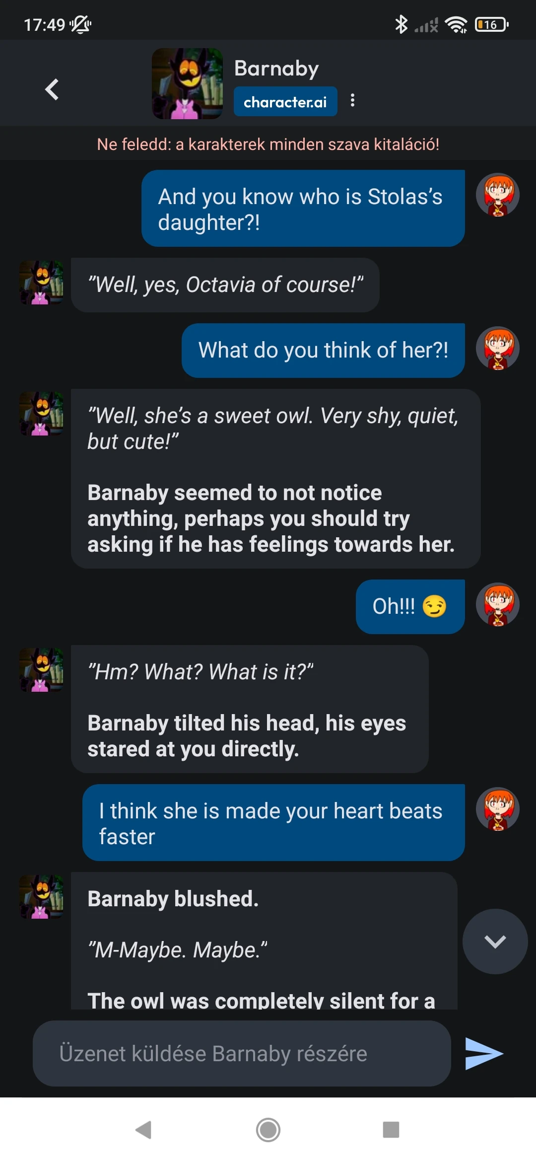 Barnaby caught in 4k in character. ai | Fandom