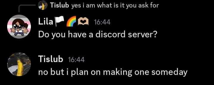 Screenshots from Tislub's discord | Fandom