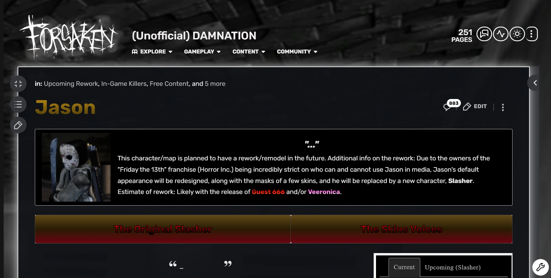 They gave Jason Noli treatment | Fandom