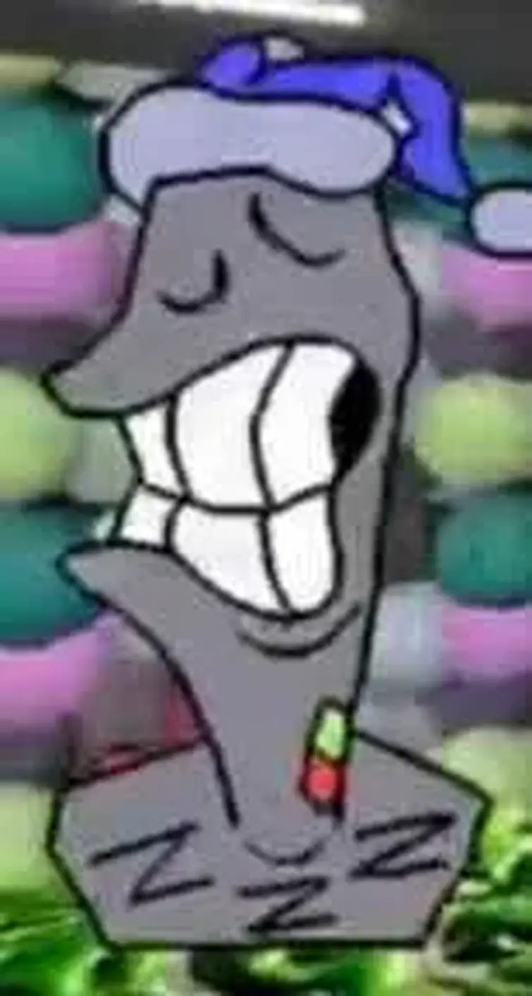 I think he sniffed too much "sleeping powder" | Fandom