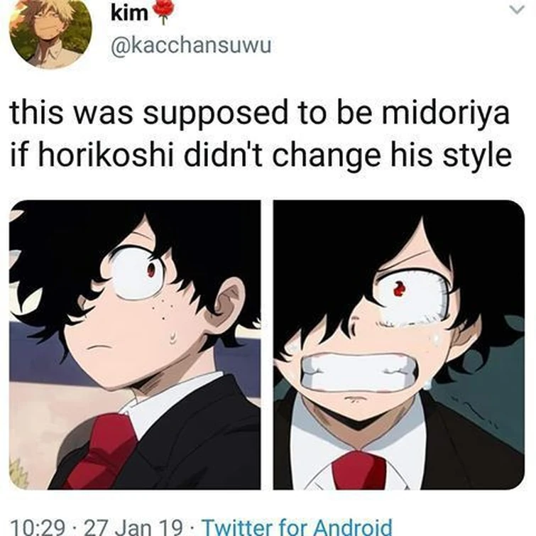 I wonder if emo deku wood turn into evil deku | Fandom