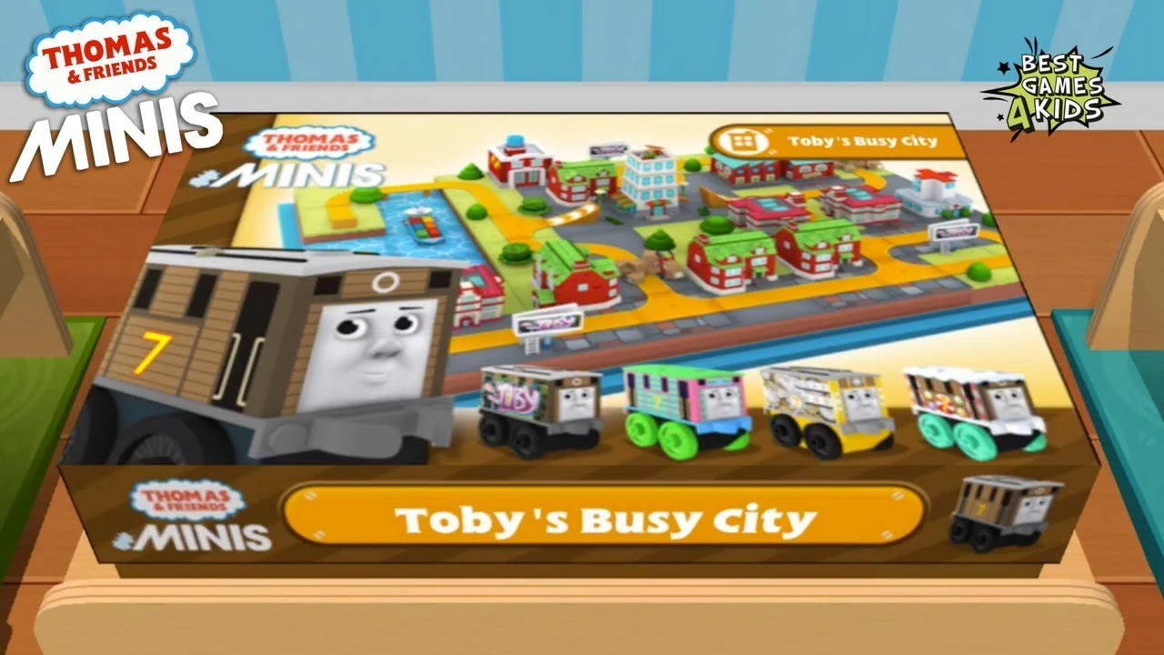 I like they gave Toby a city theme cause tram engines were seen in ...