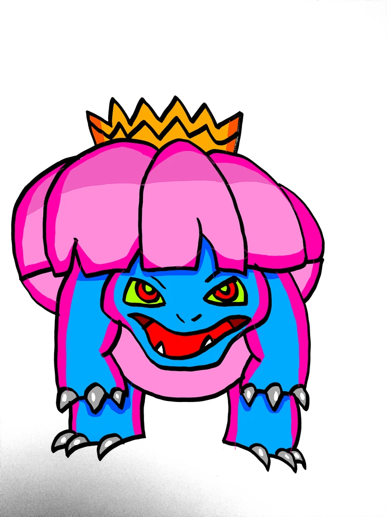 My drawing of G-Max Venusaur | Fandom