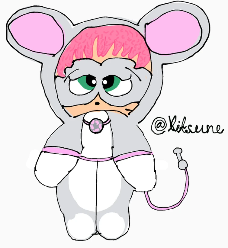 I drew Polymouse- Idek if im Insanely Dissapointed or Proud Of This ...