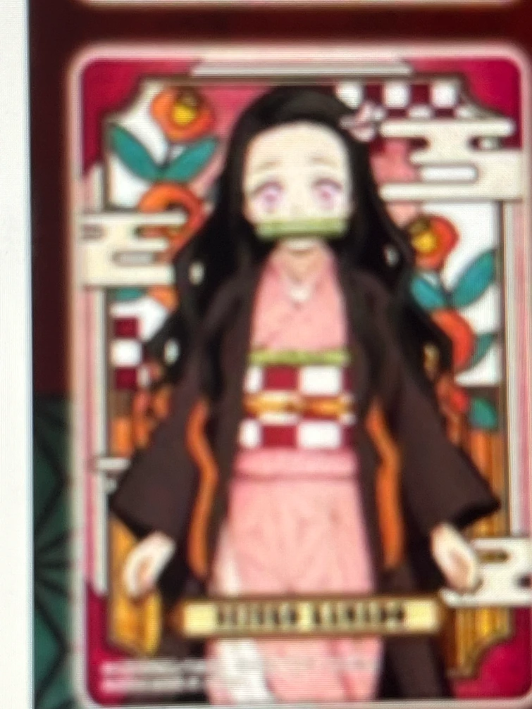 Nezuko card | Fandom