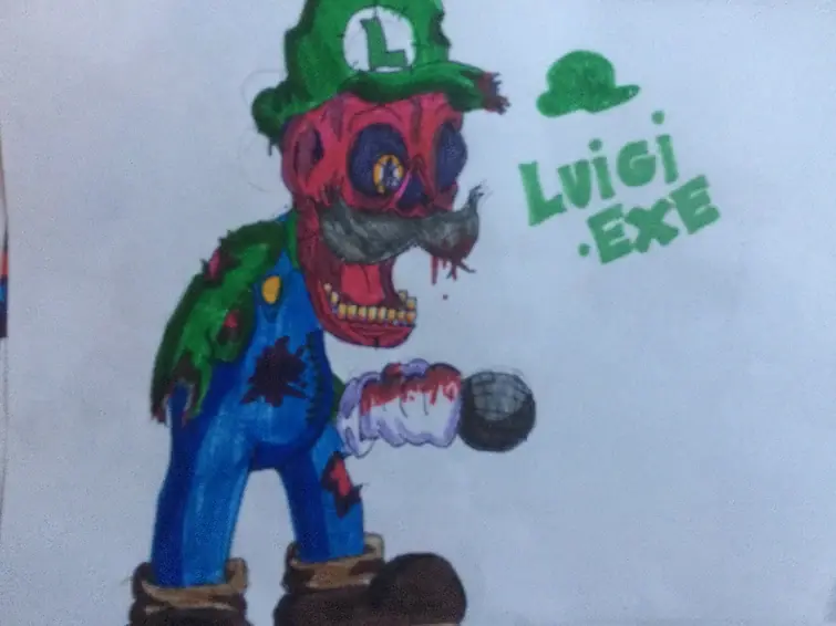 Mario.exe Art update | Fandom