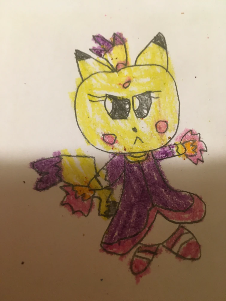 Pikachu as blaze the cat | Fandom