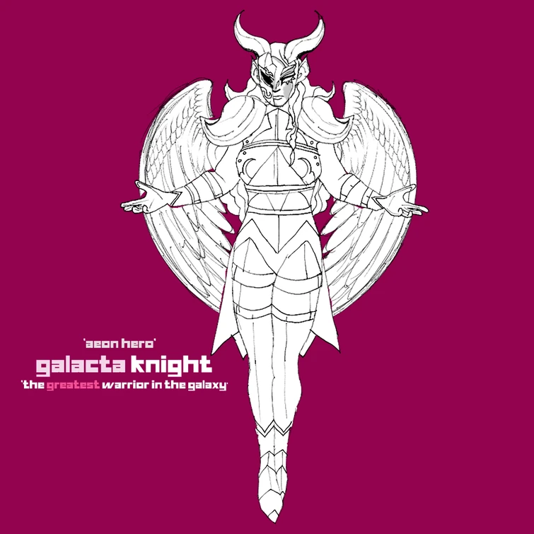 Aaaand it's finished (Galacta Knight drawing) | Fandom