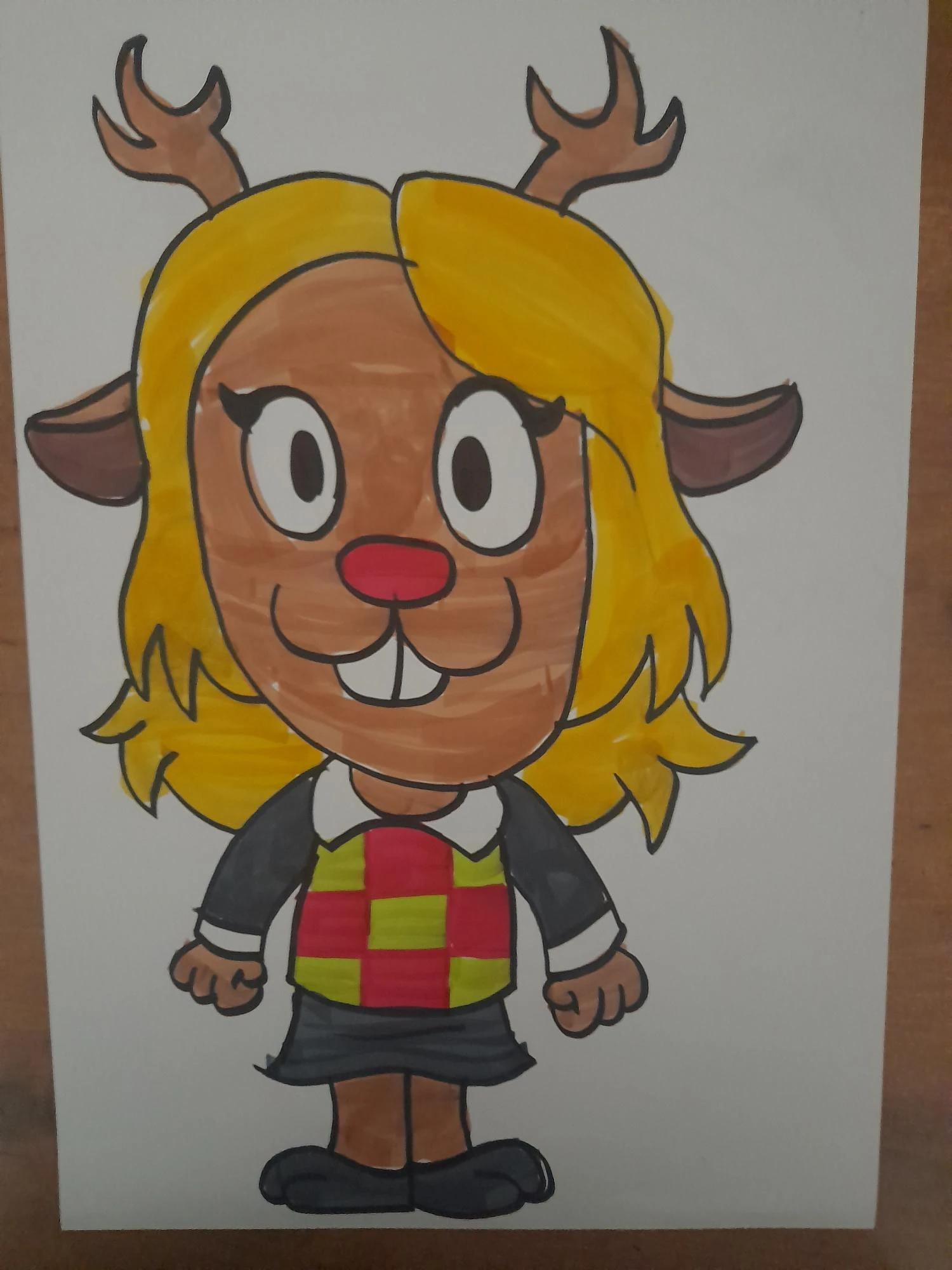 My drawing of Noelle Holiday | Fandom