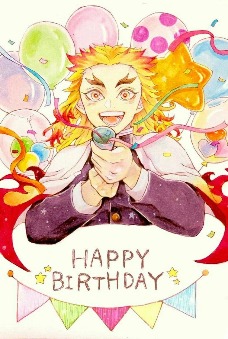 Happy bday rengoku! | Fandom