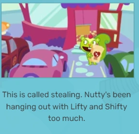 Why is nutty hanging out with them? | Fandom