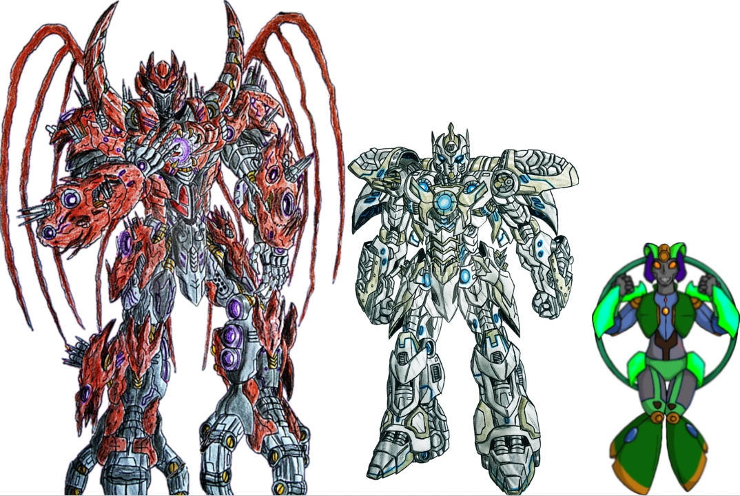 Unicron, Primus, and Gaea Size Comparison | Fandom