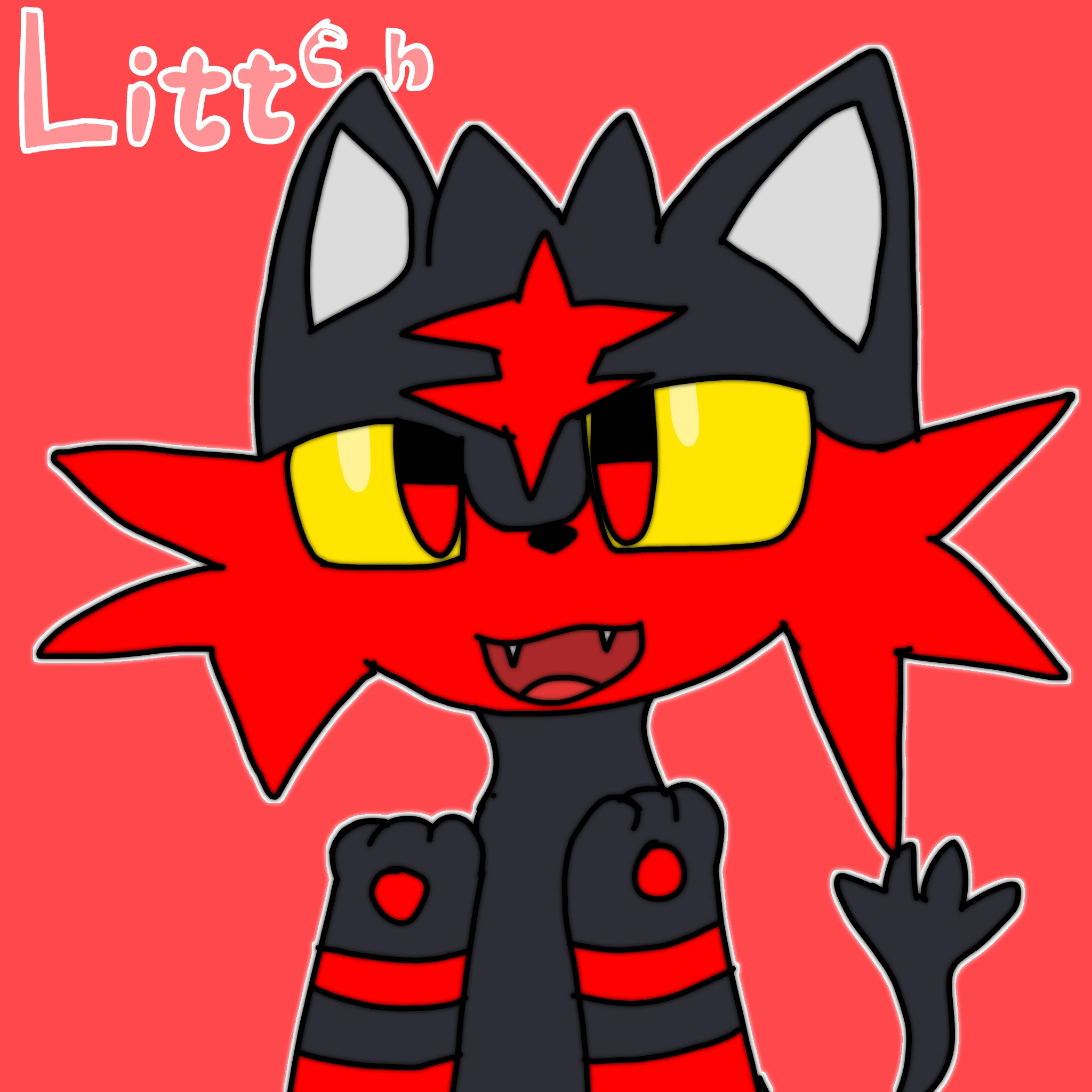 I drew Litten | Fandom