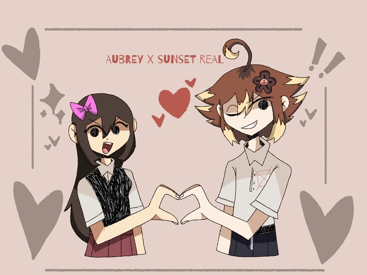 Random Aubrey and Sunset art | Fandom