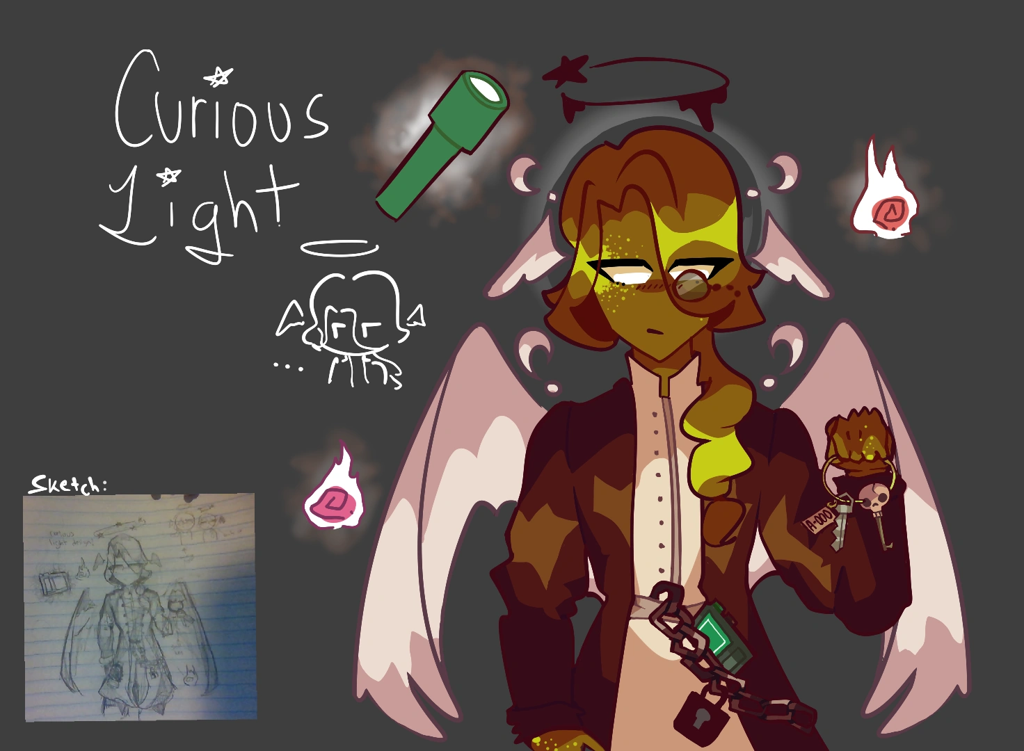 my interpretation of human!curious light lol | Fandom