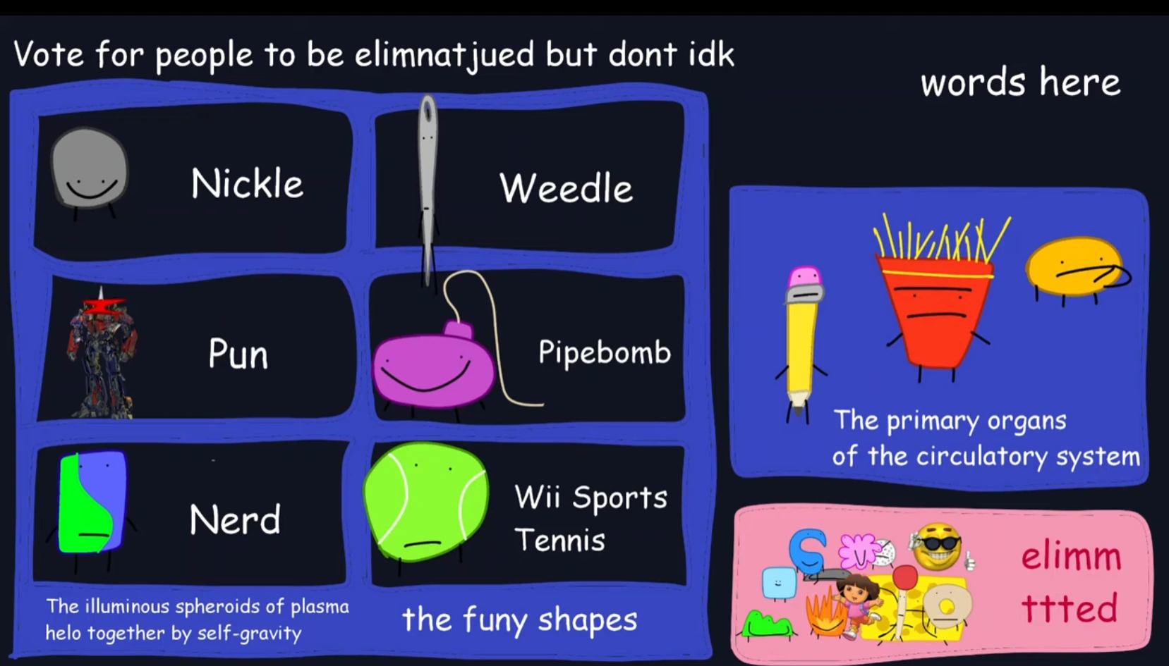 BFDIA 15 voting screen looks a bit different | Fandom