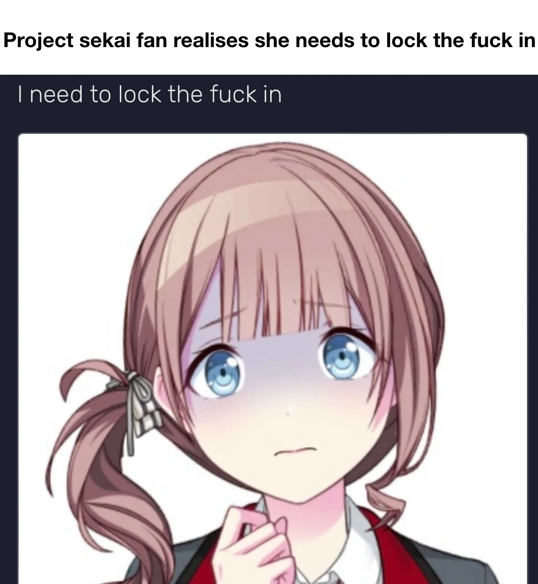 Immediately back to doing random shit, I’m not locking in | Fandom