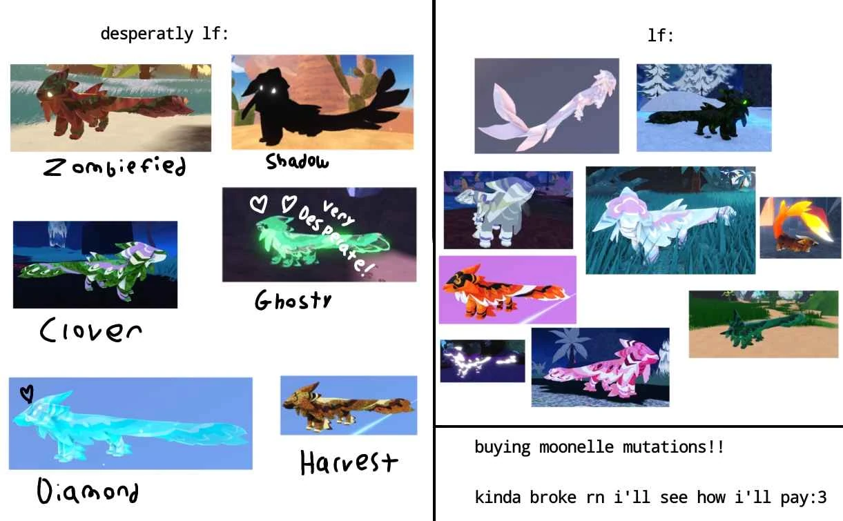 buying moonelle muts!! | Fandom