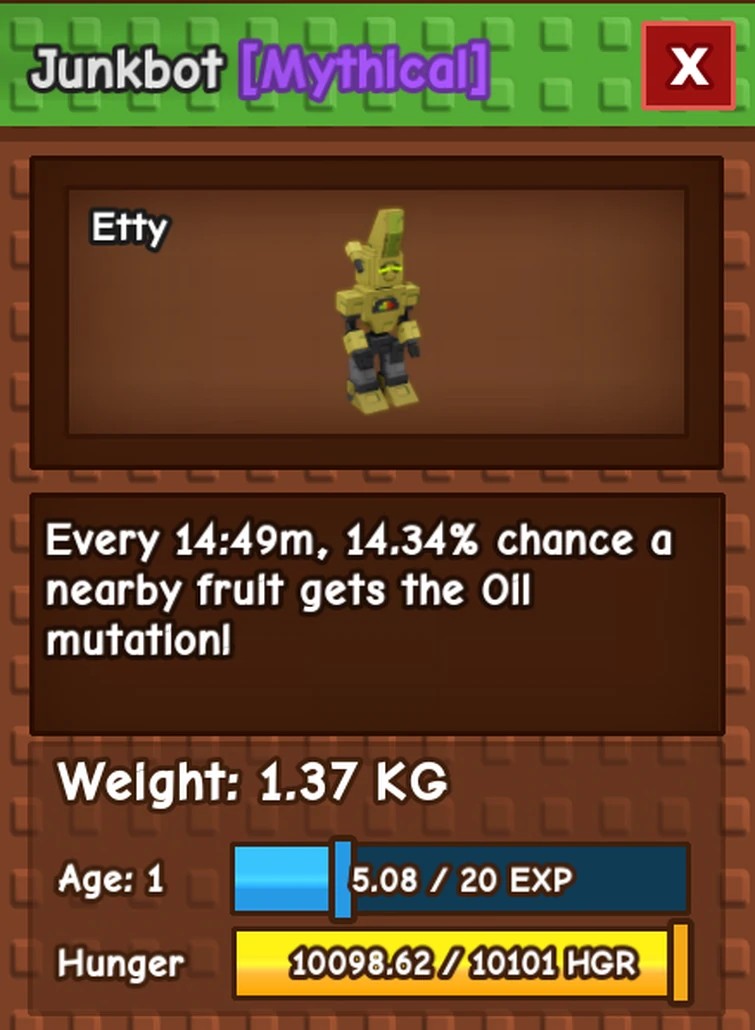 JUNKBOT PET!!!! | Fandom