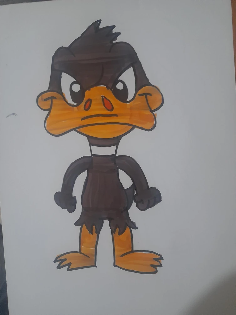 My drawing of Daffy | Fandom
