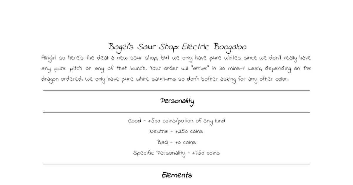 New saur shop because the old one was bad | Fandom