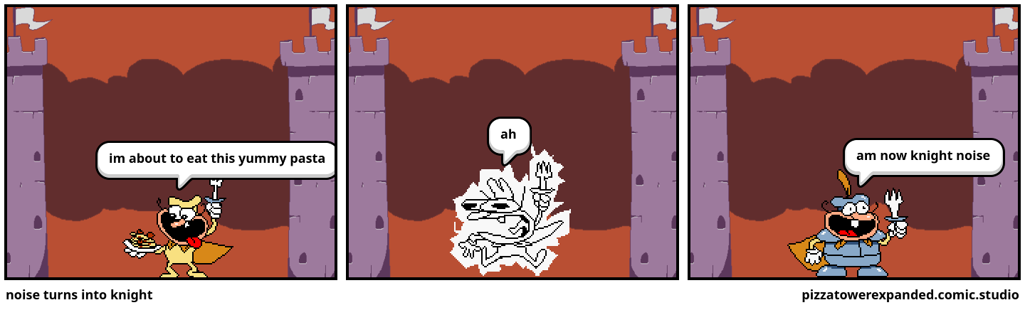 noise turns into knight | Fandom