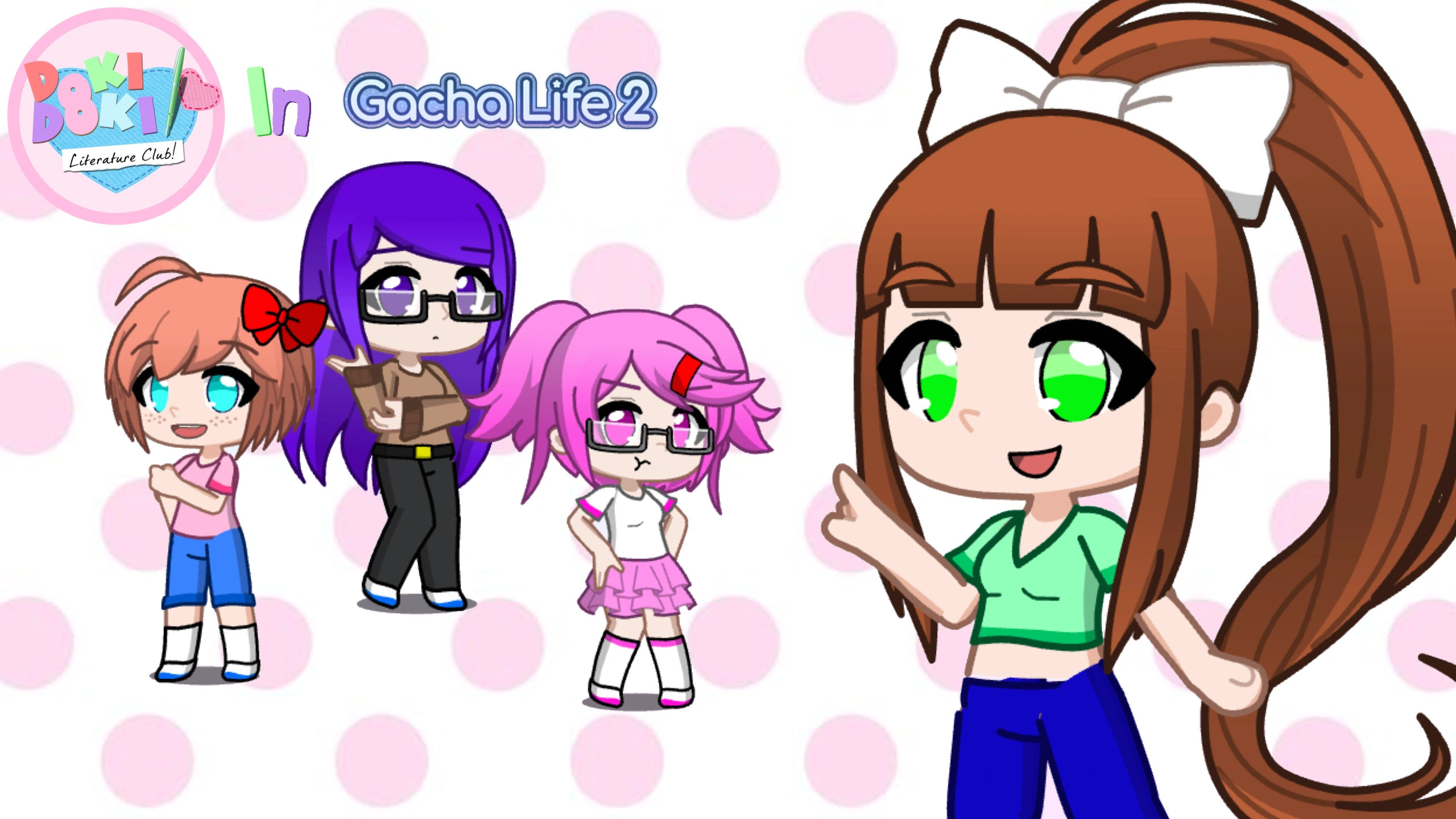 I recreated the DDLC intro screen in Gacha Life 2 | Fandom