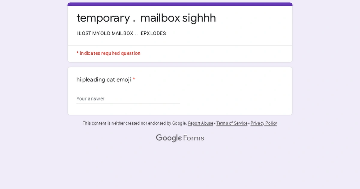 MMAYBE SEND STUFF TO MY MAILBOX | Fandom