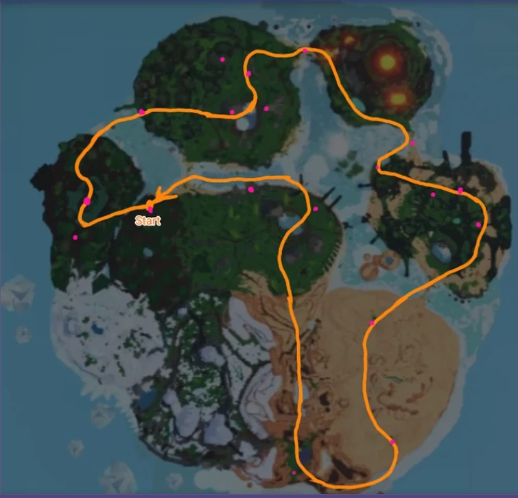 Does anyone have a map with the token spawn locations? | Fandom