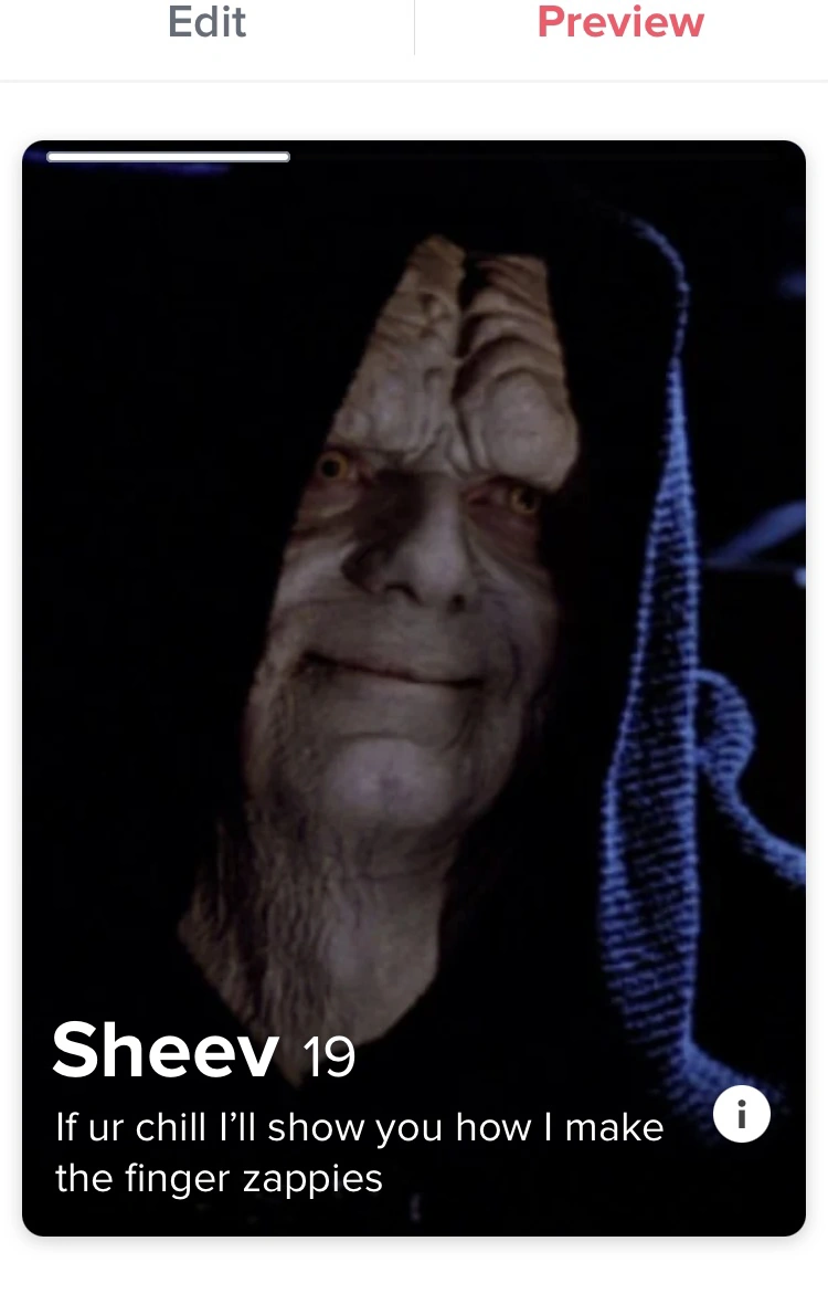My new tinder profile lol | Fandom