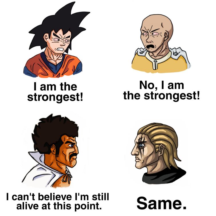 Goku vs Saitama meme/s | Fandom