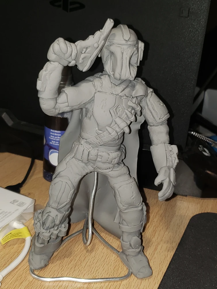 Mandalorian Clay Sculpture | Fandom