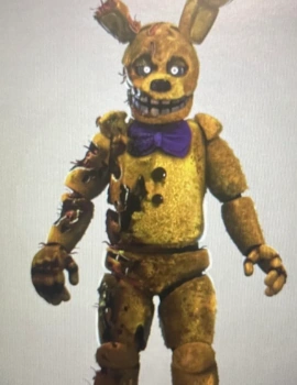 concept art of the fnaf movie's Yellow Rabbit i found (might be fake? i ...