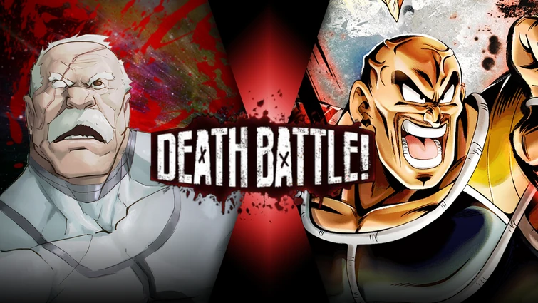 Conquest vs Nappa (Image's Invincible vs Shueisha's Dragon Ball) | Fandom