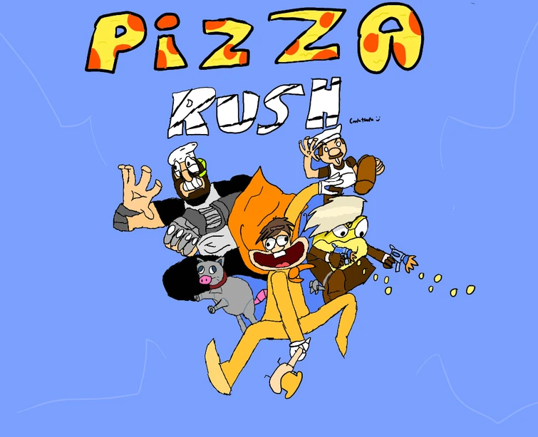 I recreated the Hi-Fi Rush cover with Pizza Tower characters | Fandom