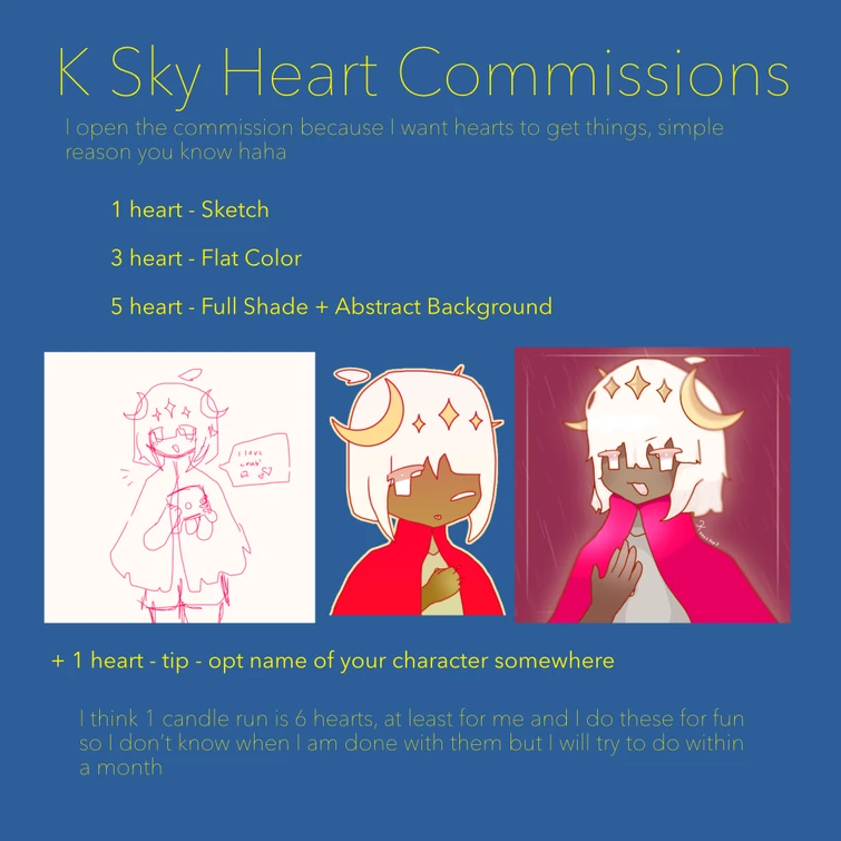 Heart commission | Fandom