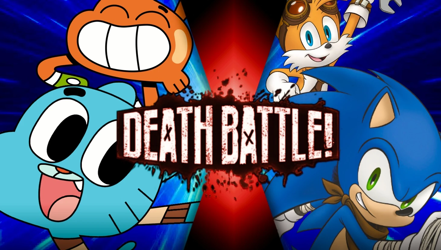 Gumball and Darwin Vs Boom Sonic and Tails | Fandom
