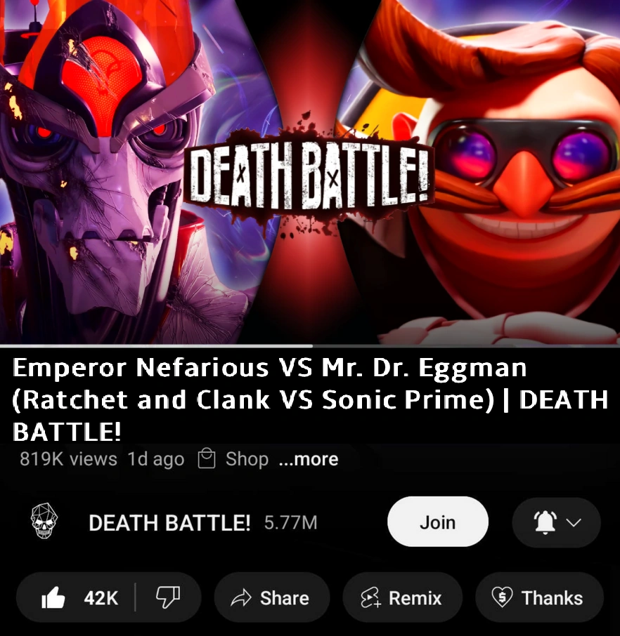 Emperor Nefarious vs Mr. Dr. Eggman: Official Video mockup | Fandom