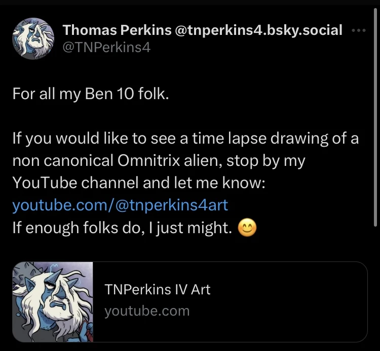 An update from Thomas Perkins | Fandom