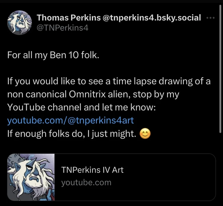 An update from Thomas Perkins | Fandom