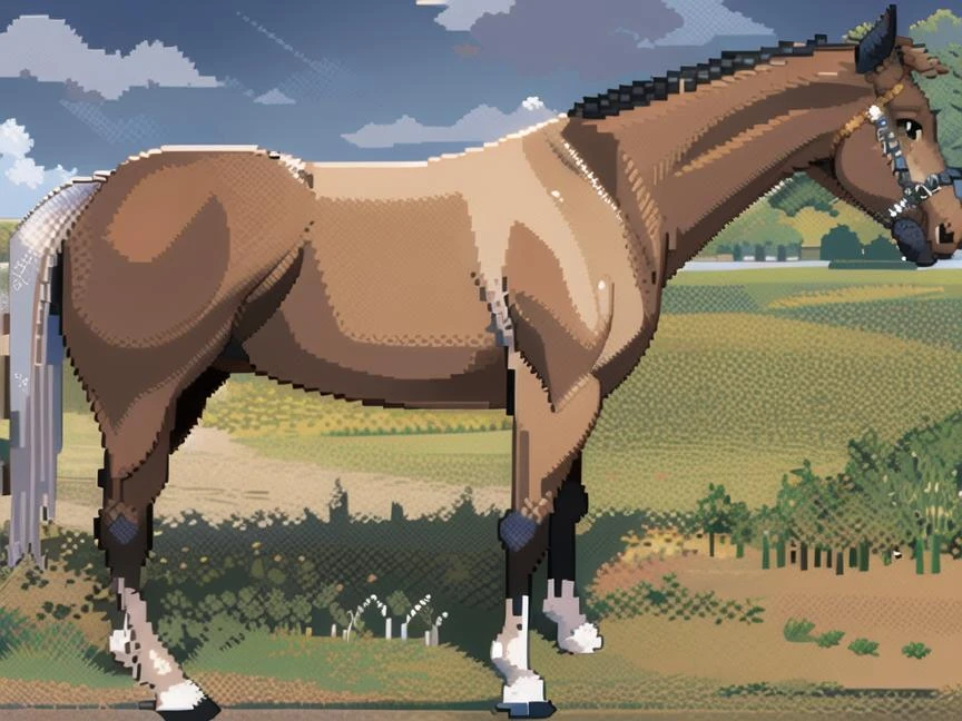 Some pixel horses I made part 1 | Fandom