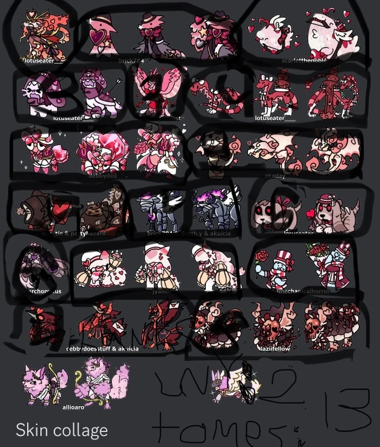 Trading my duplicates of Valentine’s Day event skins for a Valentine’s ...