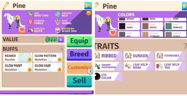 Triple glow kelpie | Fandom